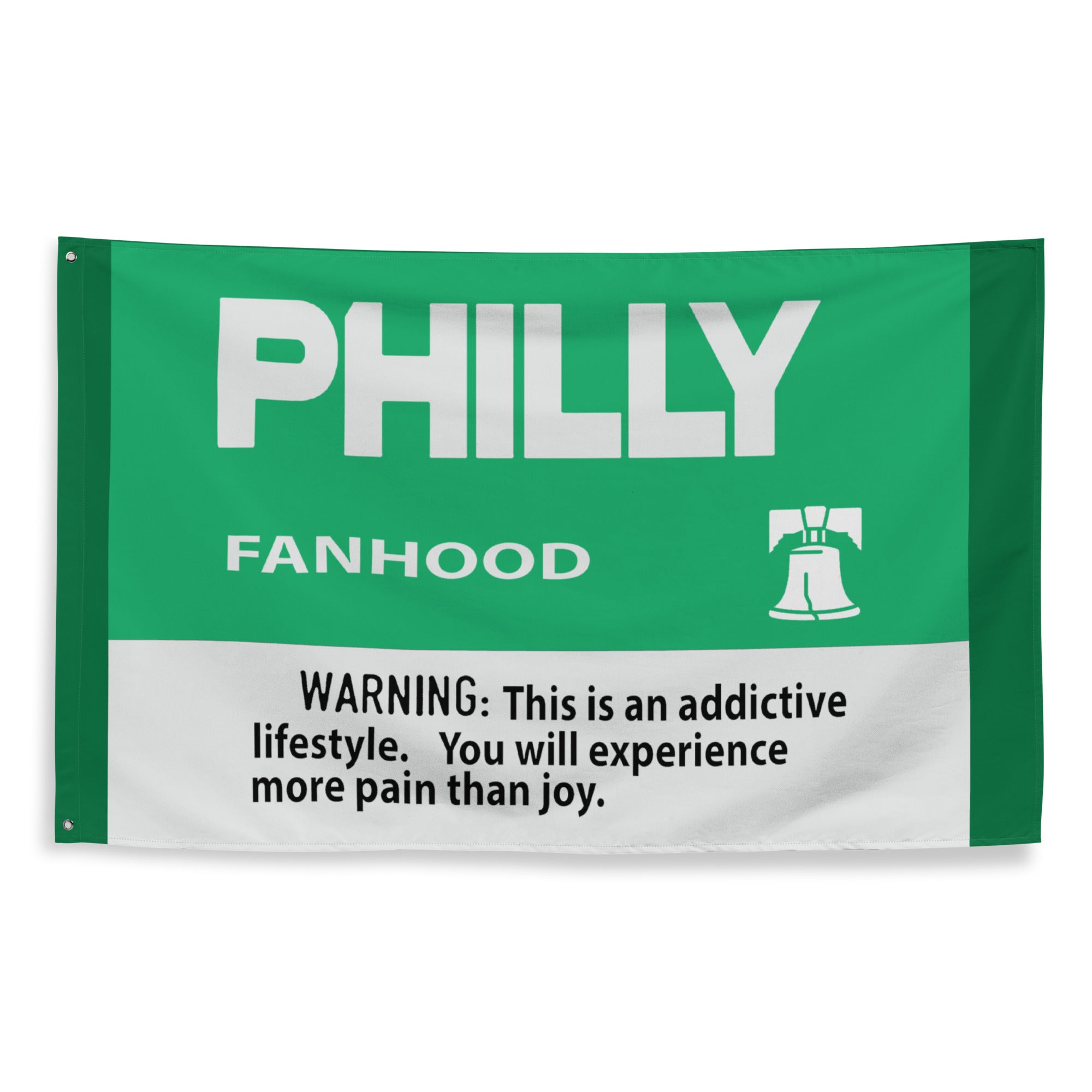 Philly Fanhood Football Flag – Philly Drinkers