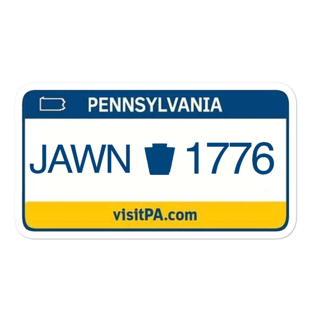 Pa License Plate Sticker – Philly Drinkers
